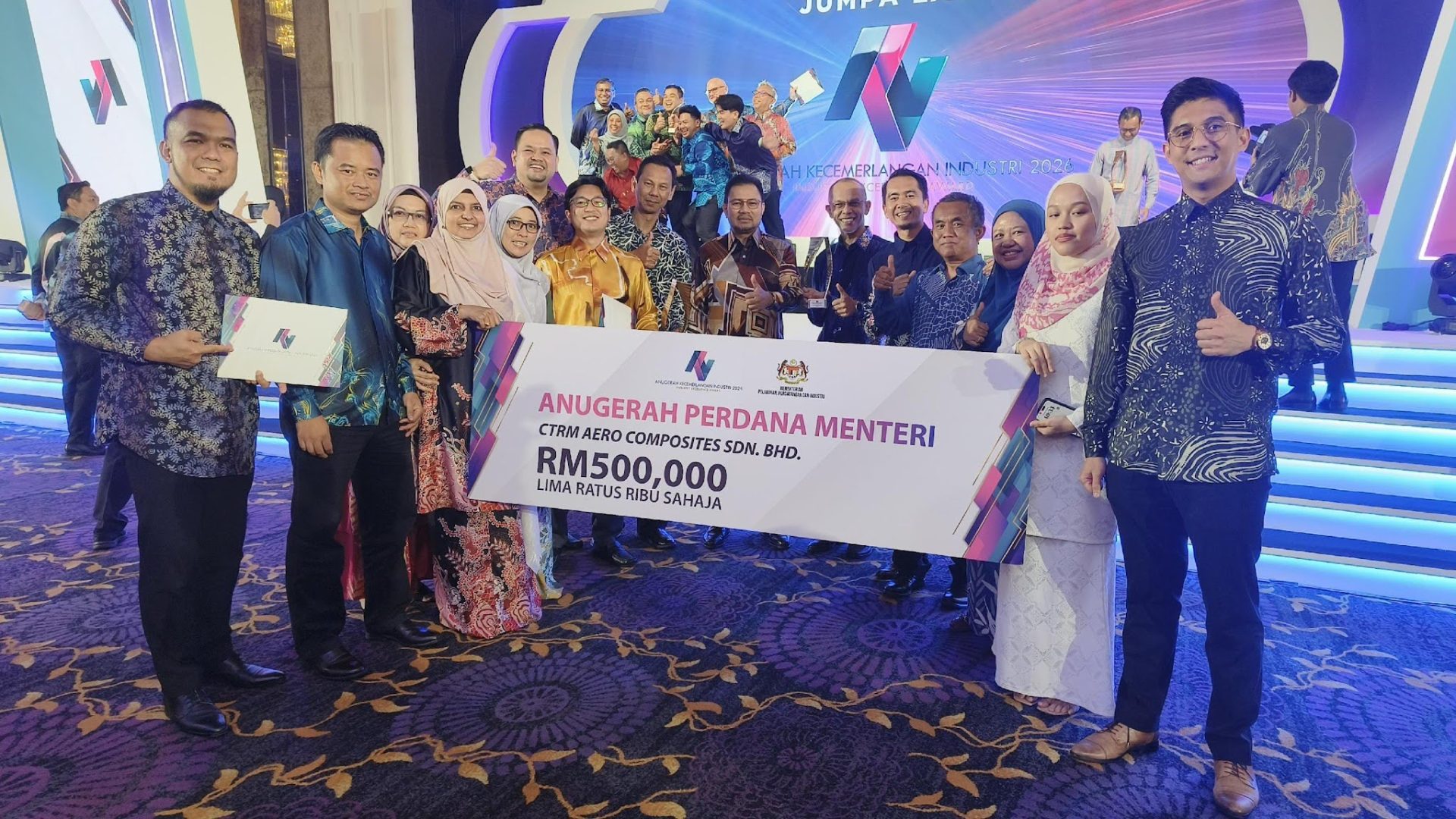 CTRM Triumph in the ‘Anugerah Kecemerlangan Industri (AKI)’ 2024 - CTRM